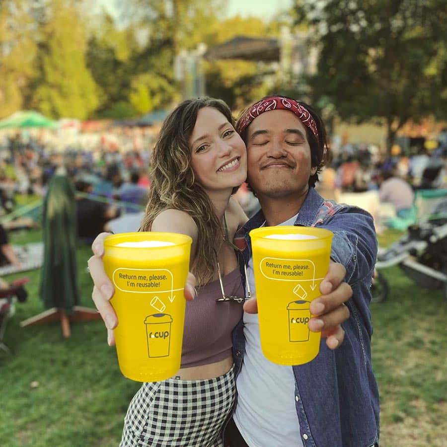 r.World reuseable serveware is the best way to reduce event waste